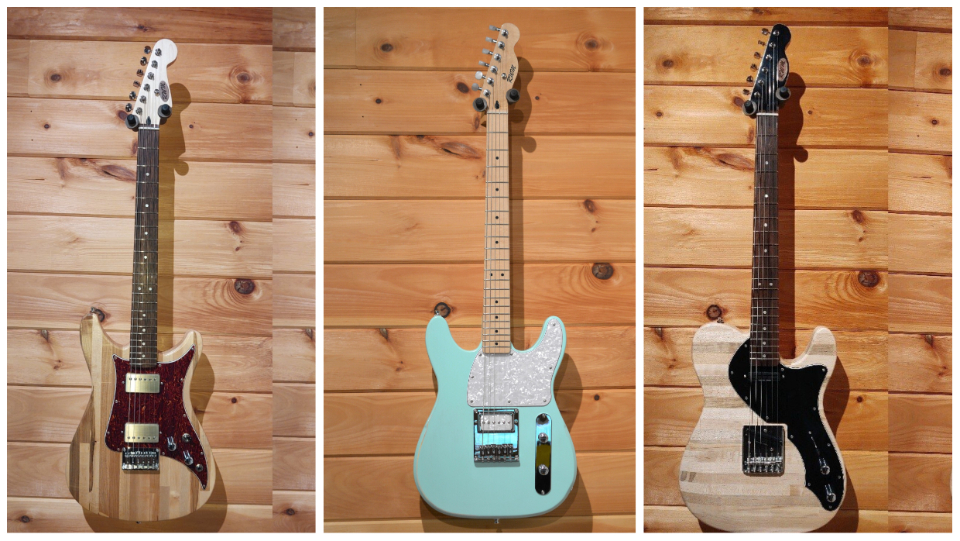 RWM Guitars Unveils Two New Butcher Block Guitars – Guitars For Idiots