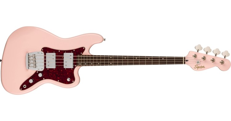 Squier Paranormal Series Rascal Bass Review: A Punk, Pink Bass ...